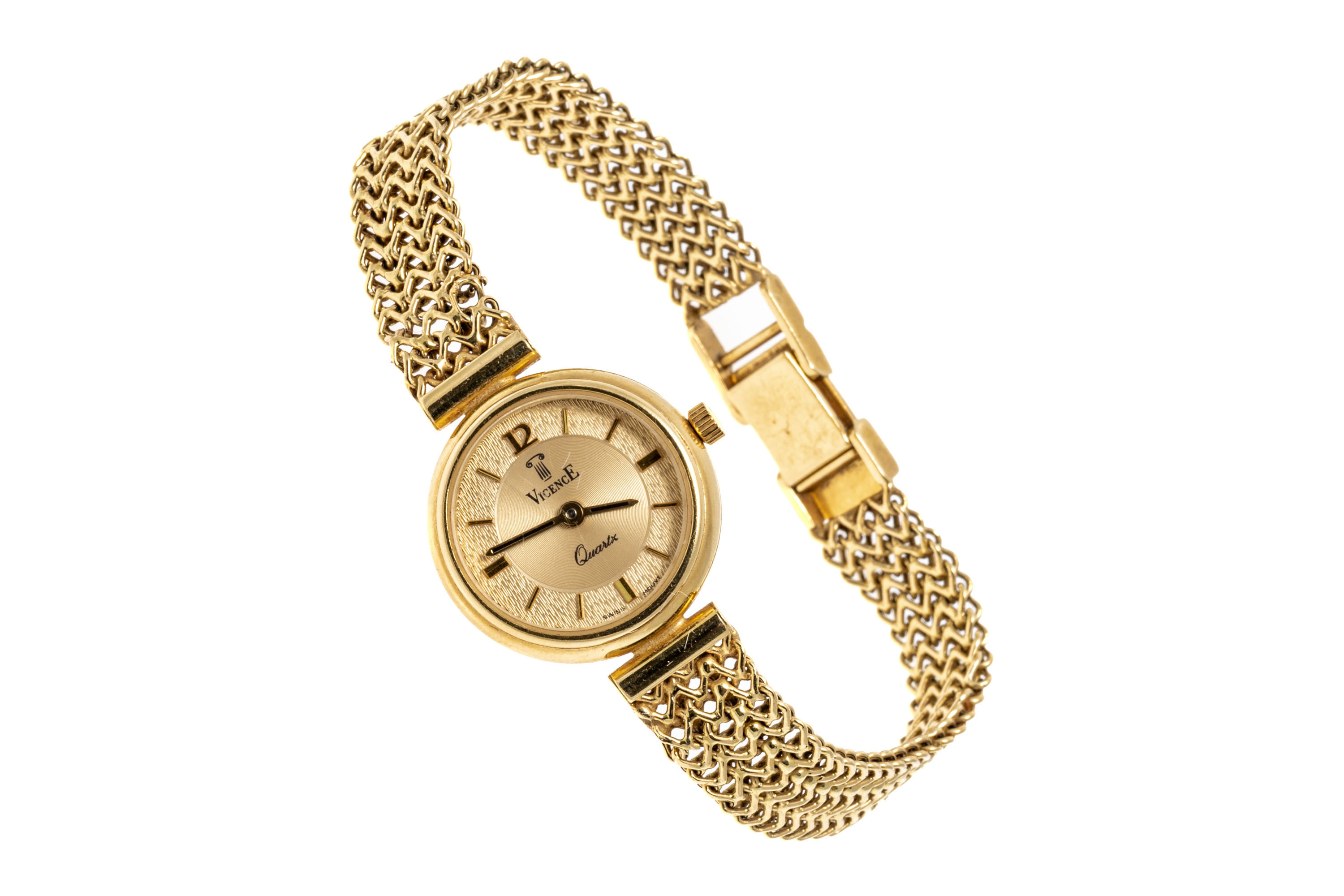 Handsome Vicence 14K Quartz Watch #310432 | Black Rock Galleries